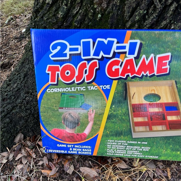 Games | 2 In 1 Toss Game Tic Tac Tie Cornhole | Poshmark